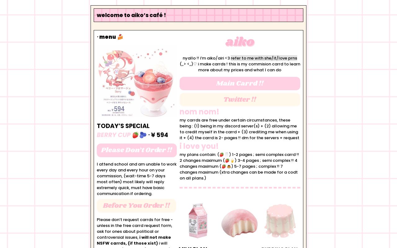 aiko’s commissions